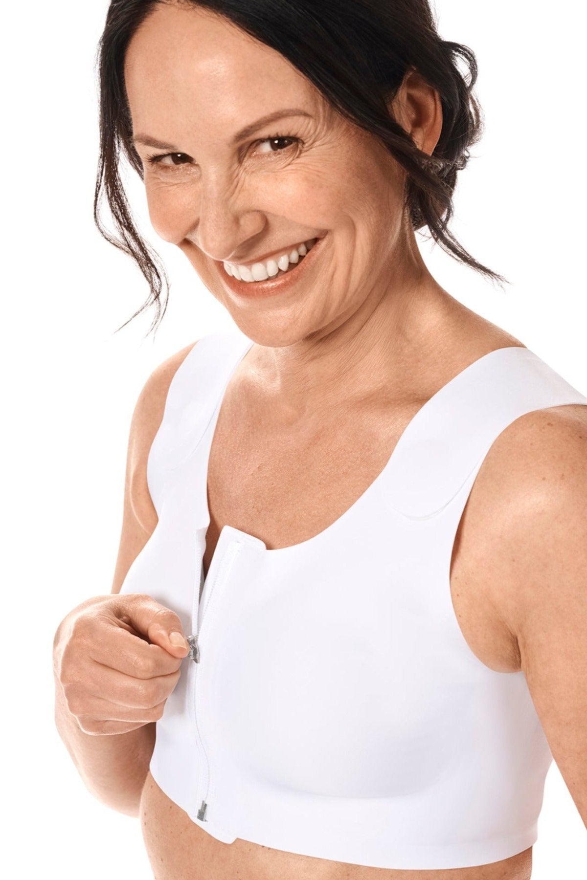 Amoena Lymph Flow Front Closure Mastectomy Bra | Erilan
